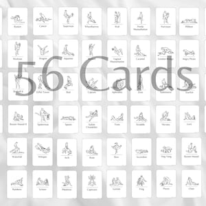 Printable Sex Cards With Sex Positions Sex Game Gift for Her Gift for ...