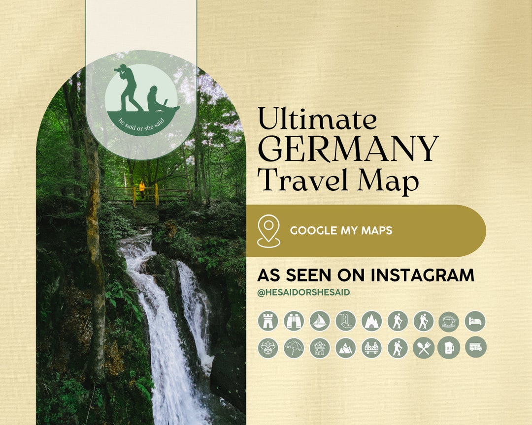 Google My Maps | Ultimate Germany Travel Map | 650+ Destinations, Hikes, Restaurants | Best ...