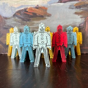 Vintage Strombecker Bill Ding Stacking Clowns Vintage Set of 11 Bill ...