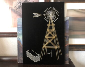 Vintage String Art | Etsy