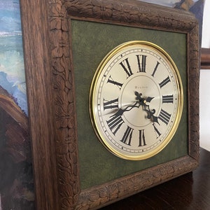 Vintage Bulova Wall Clock Vintage German Clock Vintage Boho - Etsy