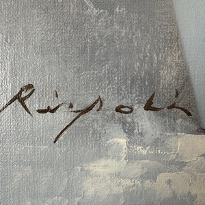 Vintage Franco Rispoli Floral Oil Painting Vintage Botanical Oil ...