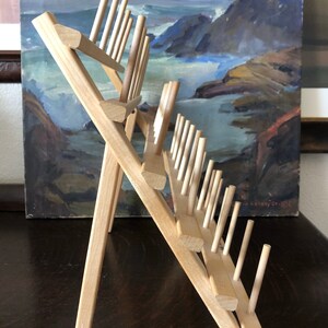 Vintage Wood Thread Rack Vintage Thread Caddy Vintage Wood - Etsy