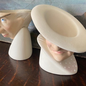 2 Vintage Debbie Fecher-gramstad Pottery Egg Cups Vintage Studio ...