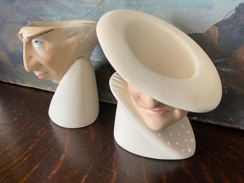 Late-20th Century Debbie Fecher-gramstad Pottery Egg Cup Pair Signed - Etsy