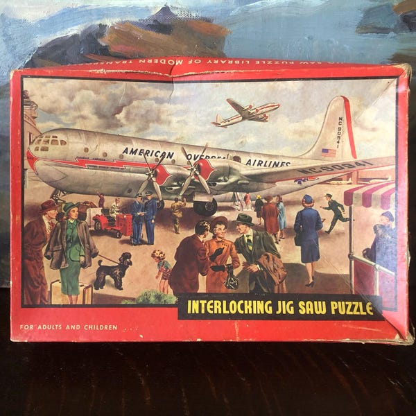 Vintage Puzzle - Etsy