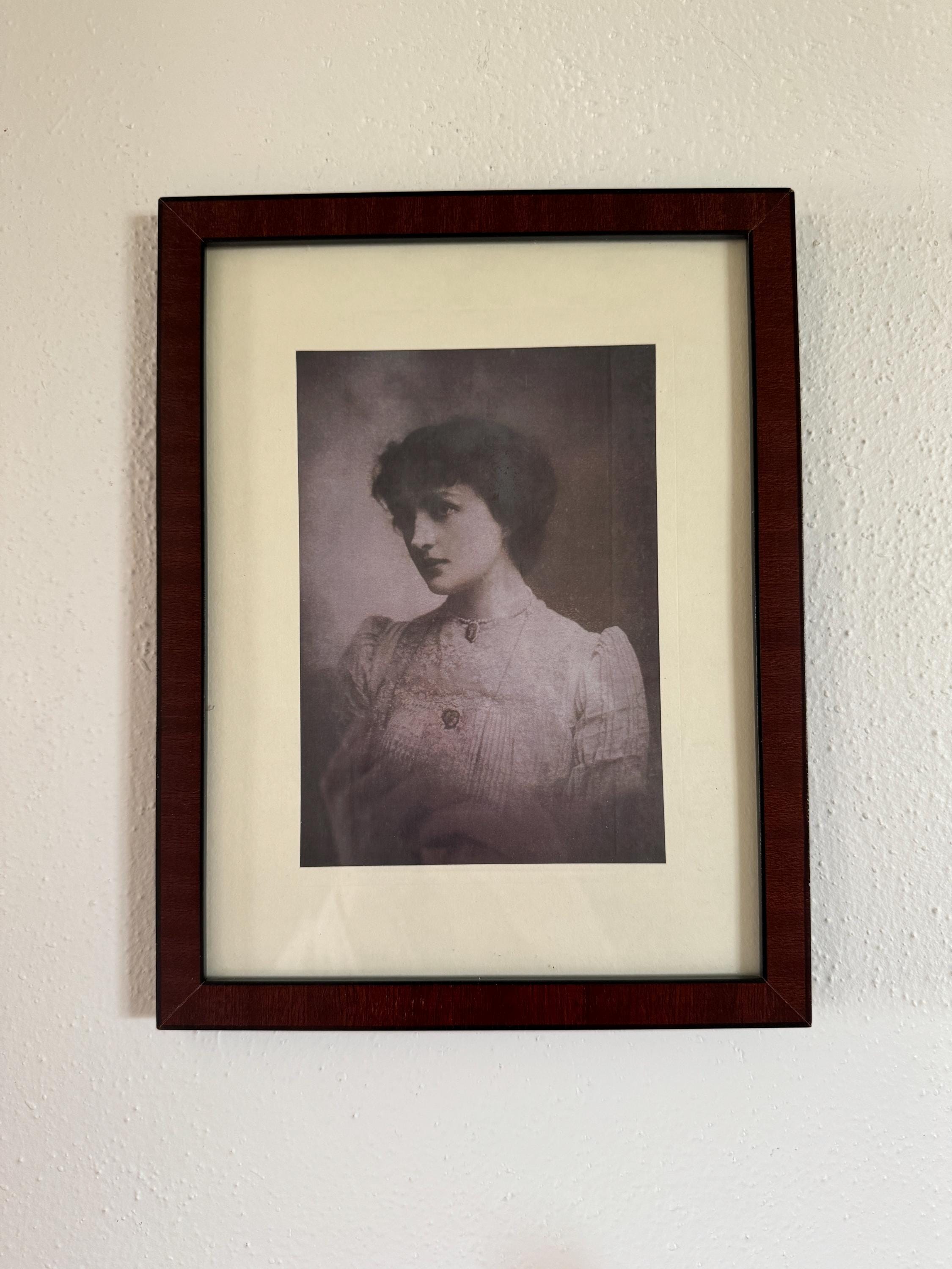4 Vintage German Easelback Rosewood Frames Vintage Wood Picture Frame ...