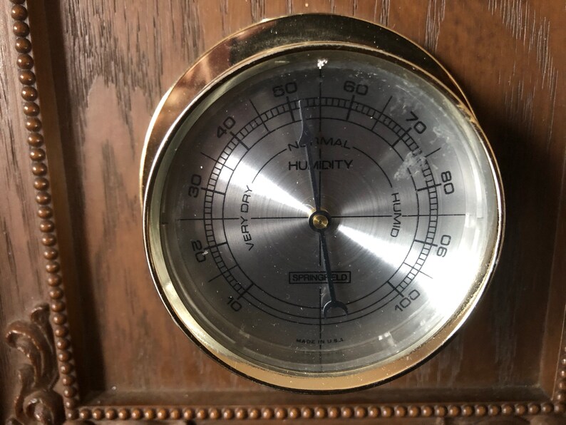 Vintage Springfield Thermometer Barometer Hygrometer Vintage | Etsy
