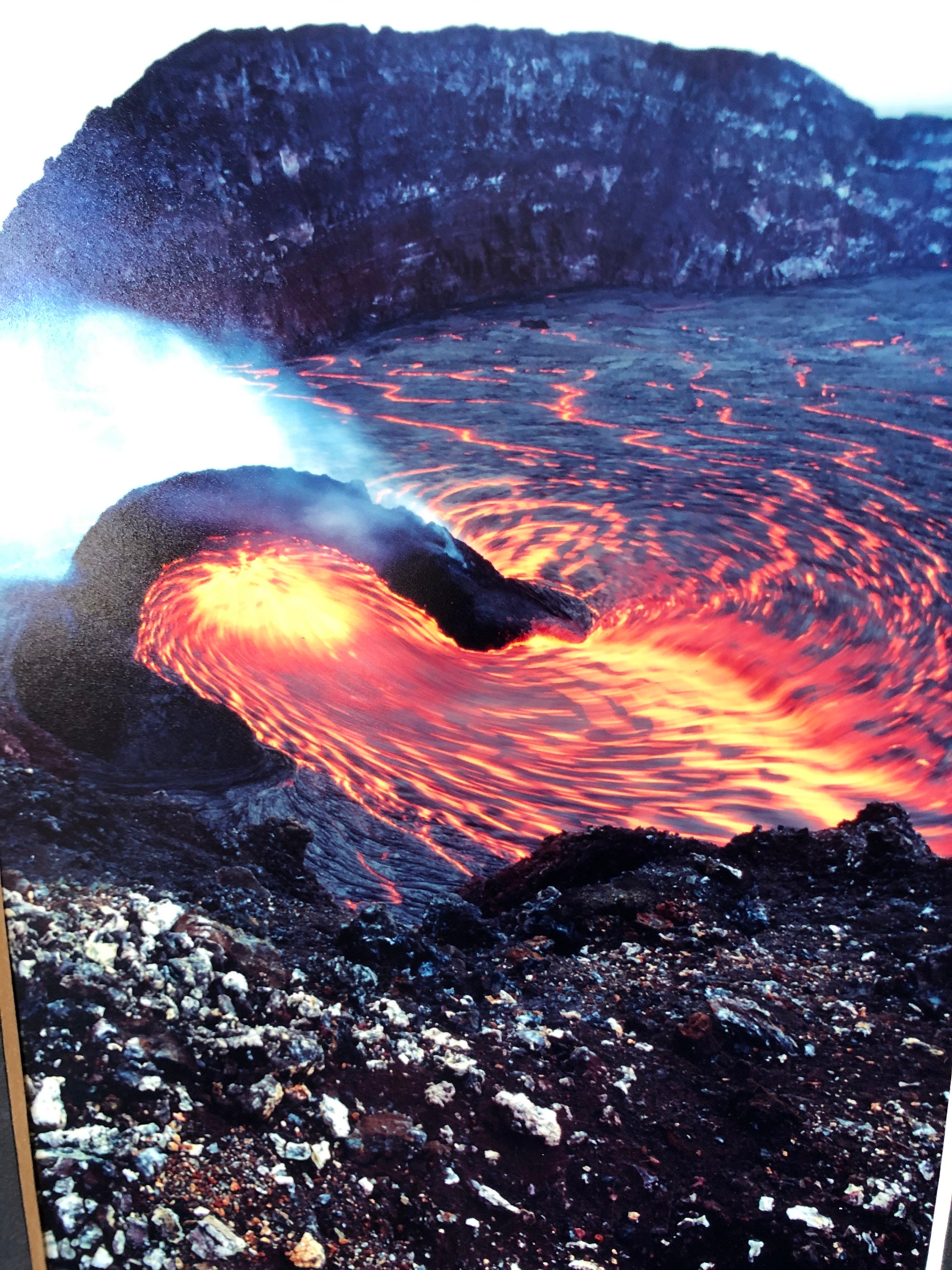 Vintage G Brad Lewis Photography Vintage Volcanoman | Etsy