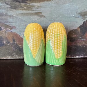 Vintage Corn Salt and Pepper Shakers Ear Corn Salt and Pepper Shakers ...