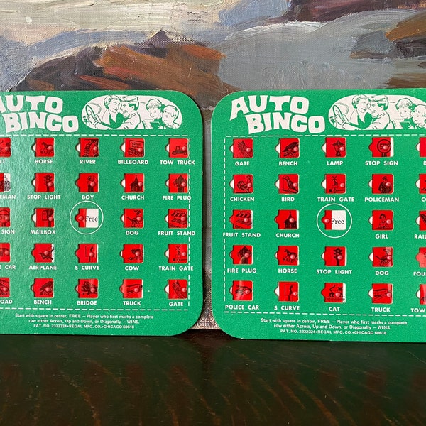Vintage Bingo Cards - Etsy