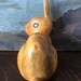 Vintage Hand Carved Wood Rabbit Vintage Wooden Rabbit Figurine Vintage ...