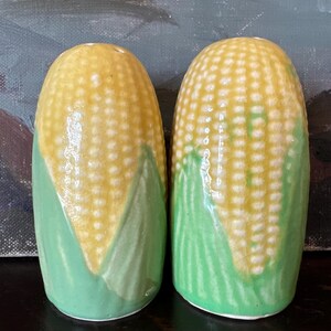 Vintage Corn Salt and Pepper Shakers Ear Corn Salt and Pepper Shakers ...