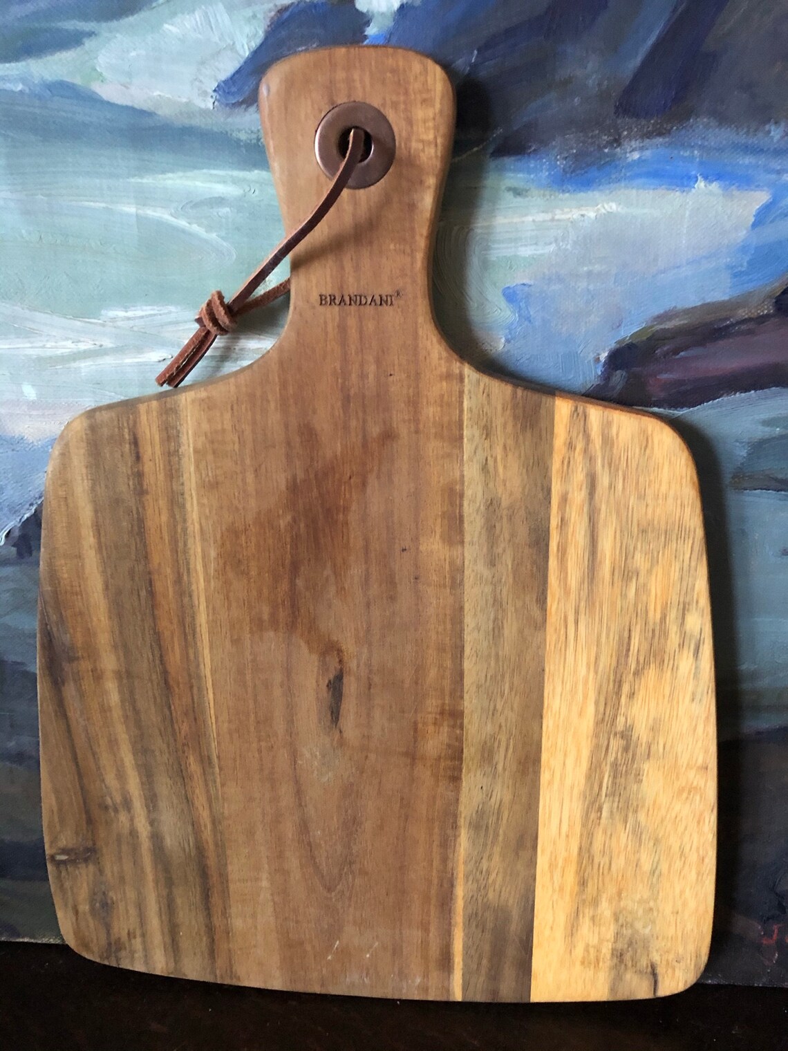 Vintage Brandani Italian Acacia Wood Serving Cutting Board | Etsy