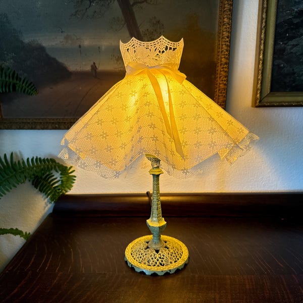 Ruffled Lamp Shade - Etsy