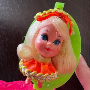 Vintage Laverne Liddle Kiddle Lucky Locket 1966 Mattel Doll in Locket W ...