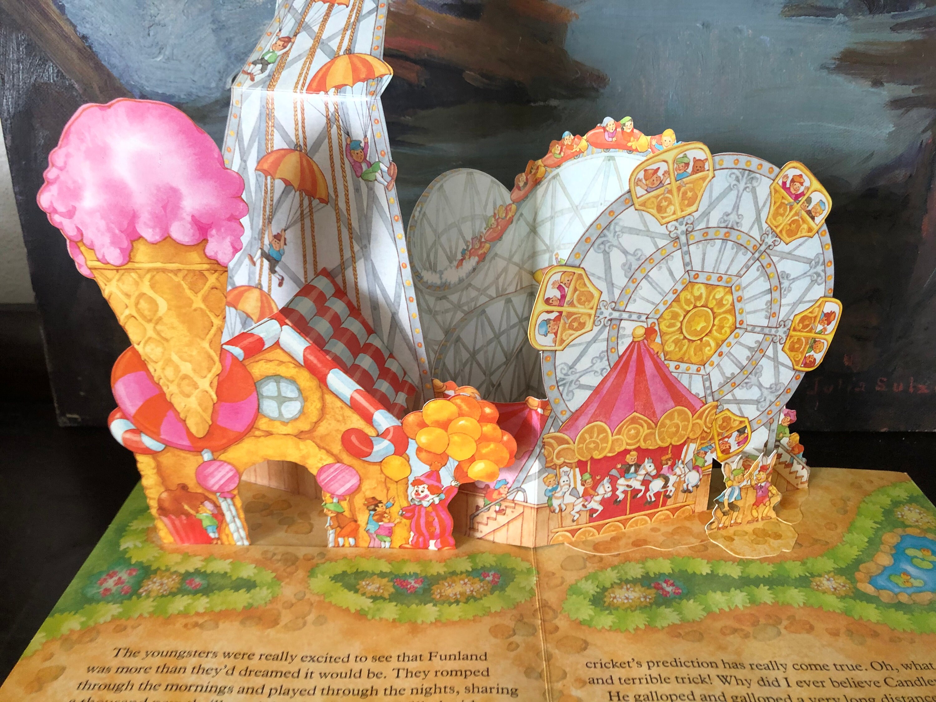 Vintage Hallmark Pop-up Book Pinocchio by Edward Cunningham - Etsy