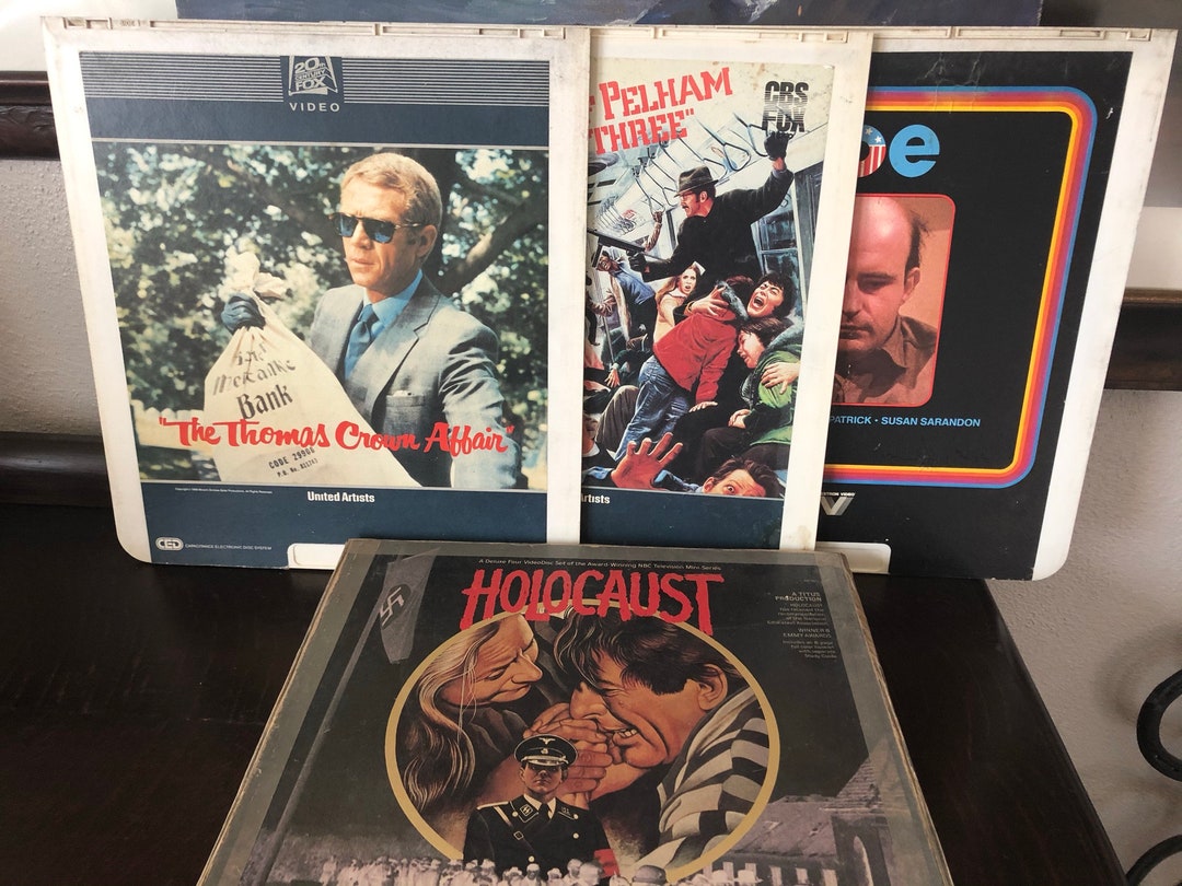 Set of 7 Vintage RCA Selectavision Videodiscs Capacitance Electronic ...