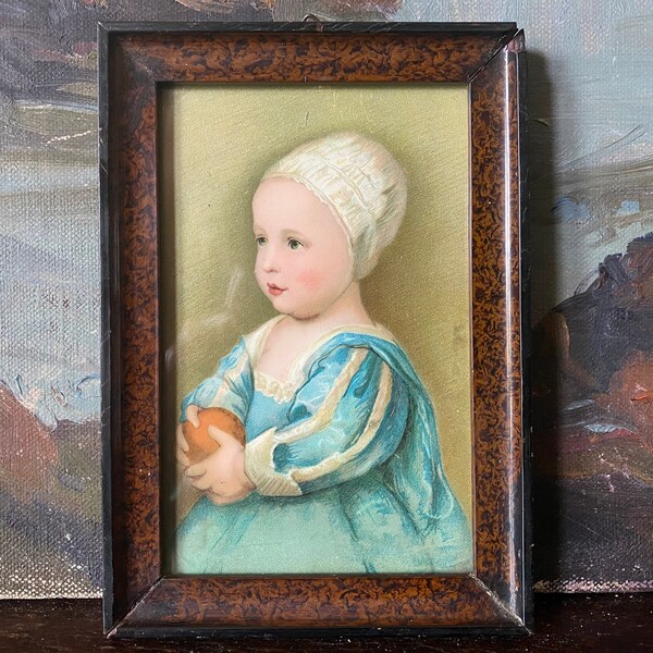 Girl Lithograph - Etsy