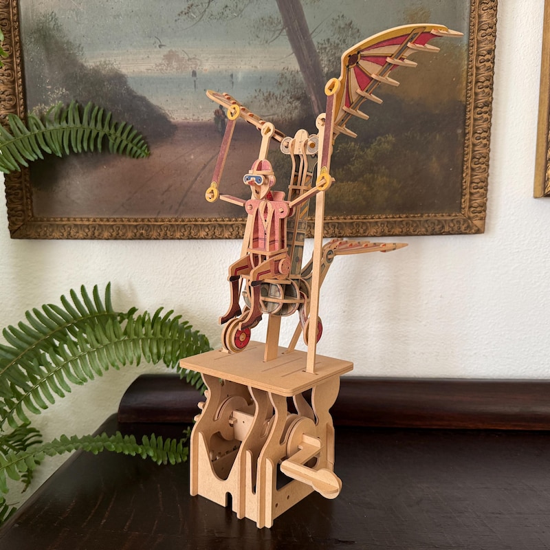 Wooden Automata - Etsy