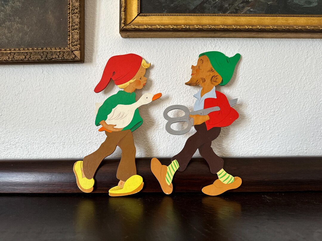 2 Vintage Ravi-kunst German Fairy Tale Wall Art Vintage Ravi-kunst ...