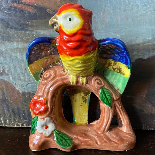 Parrot Planter - Etsy