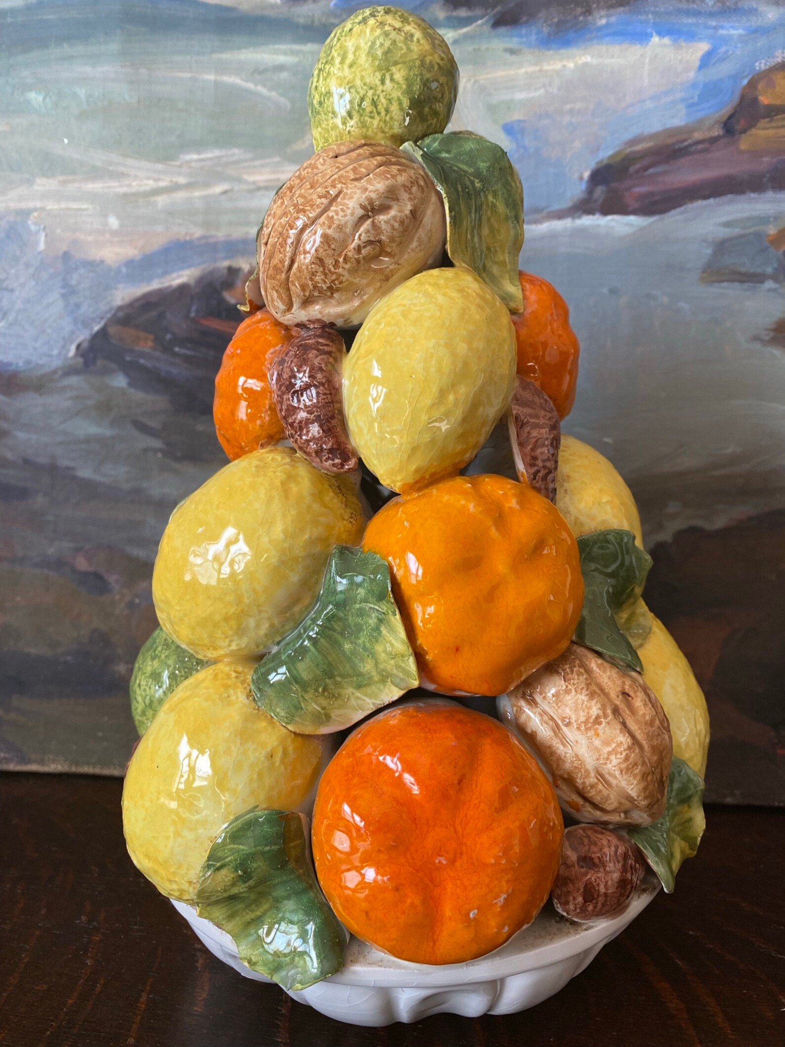 Vintage Lemon Decor Italian Pottery Vintage Italian - Etsy