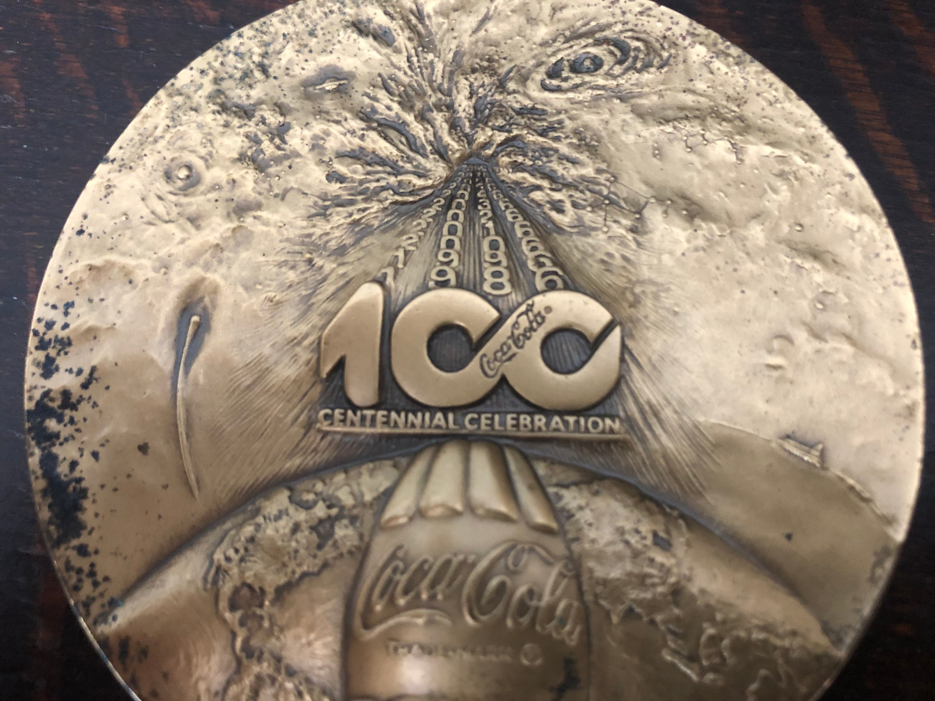 Vintage Coca Cola 100th Centennial Celebration 3 Coin - Etsy UK