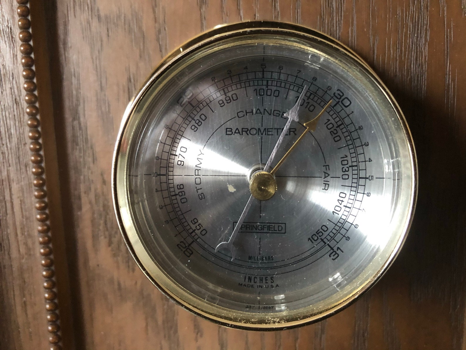 Vintage Springfield Thermometer Barometer Hygrometer Vintage | Etsy