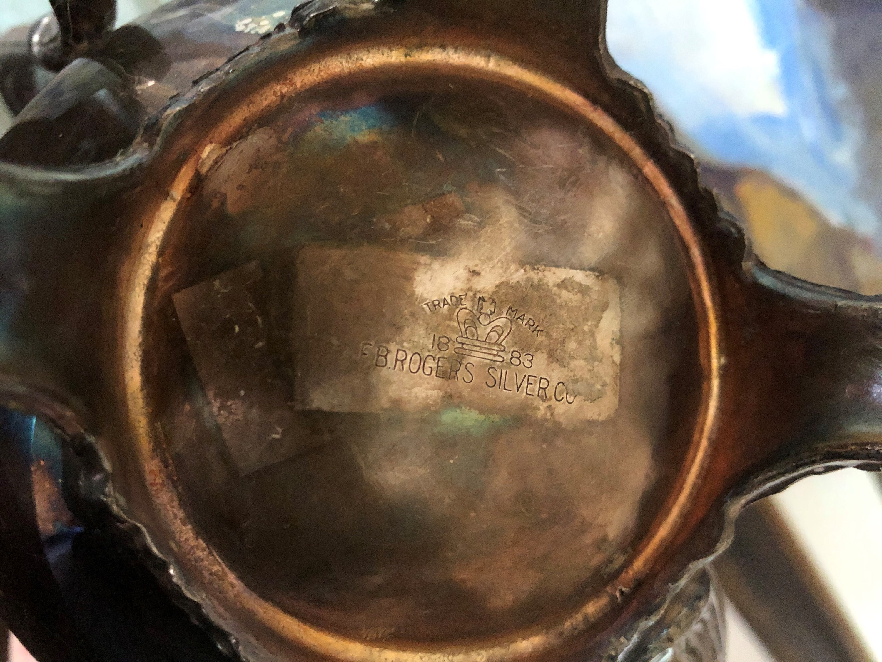 Vintage F.B. Rogers Silver Company Silver-Plated Tea Kettle | Etsy