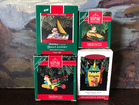 Vintage Hallmark Crayola Crayon Collector Series 1980s 1990s - Etsy