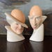 Late-20th Century Debbie Fecher-gramstad Pottery Egg Cup Pair Signed - Etsy