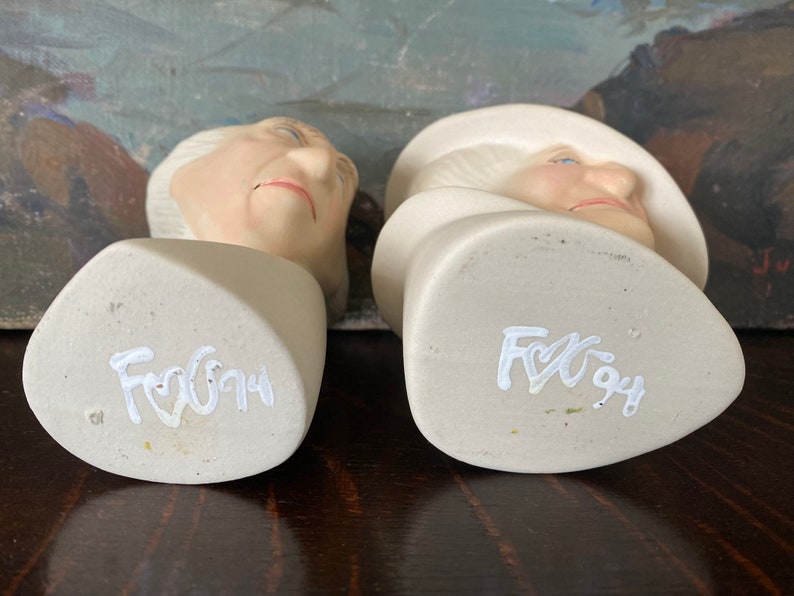 Late-20th Century Debbie Fecher-gramstad Pottery Egg Cup Pair Signed - Etsy
