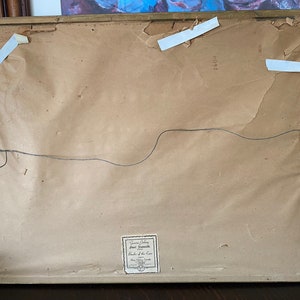 Vintage banks of the Eure Etching Vintage Paul Granville Etching Vintage French Etching Vintage ...