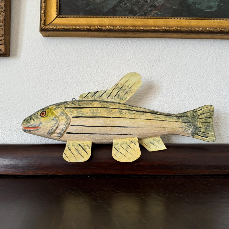 Wood Fish - Etsy