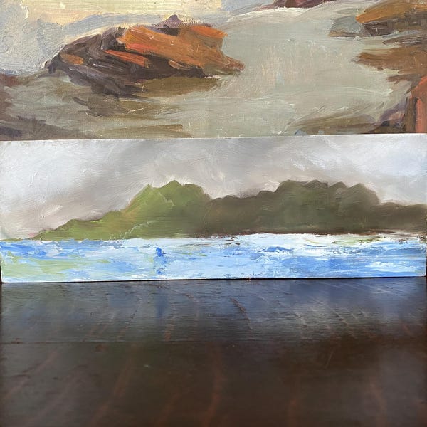 Abstract Seascape - Etsy