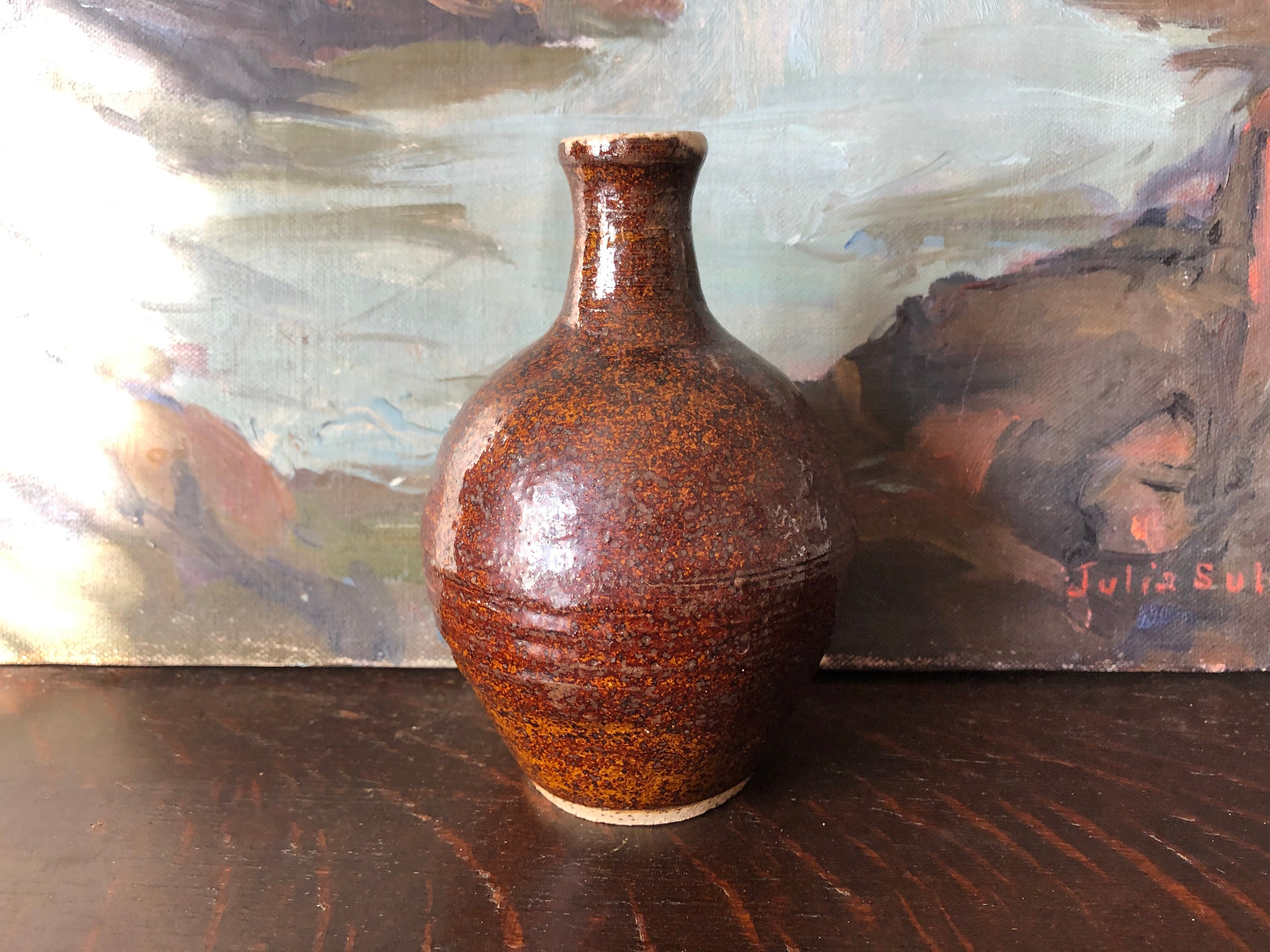 Vintage Studio Art Pottery Weed Pot Vase Vintage Brutalist | Etsy