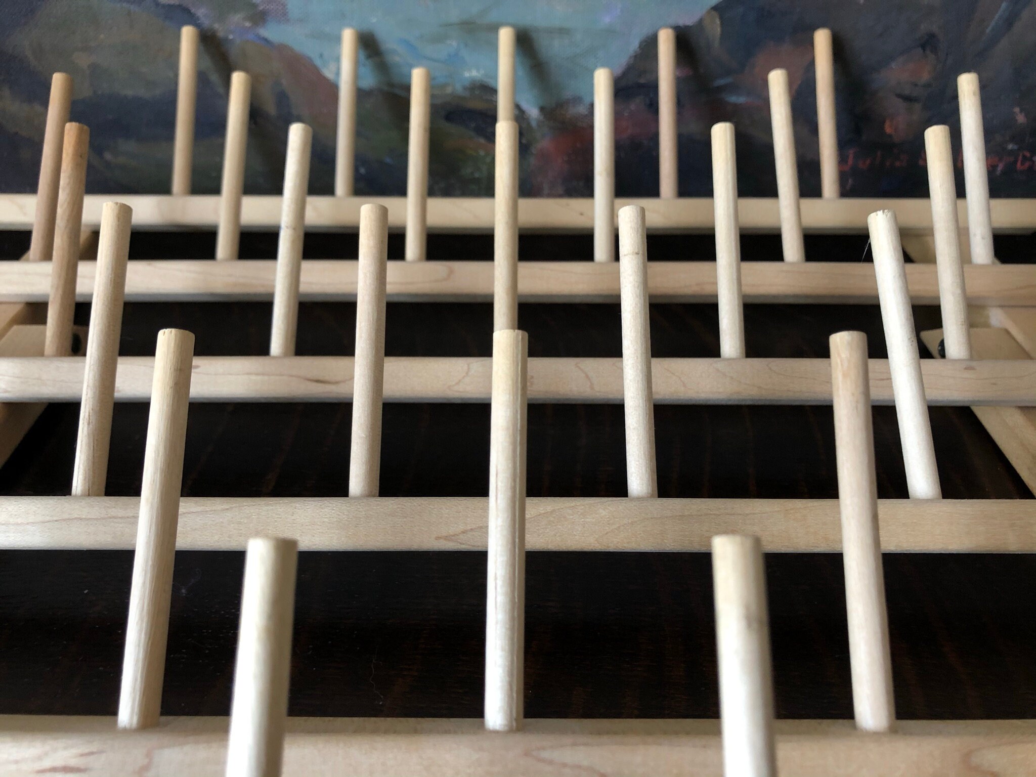 Vintage Wood Thread Rack Vintage Thread Caddy Vintage Wood | Etsy