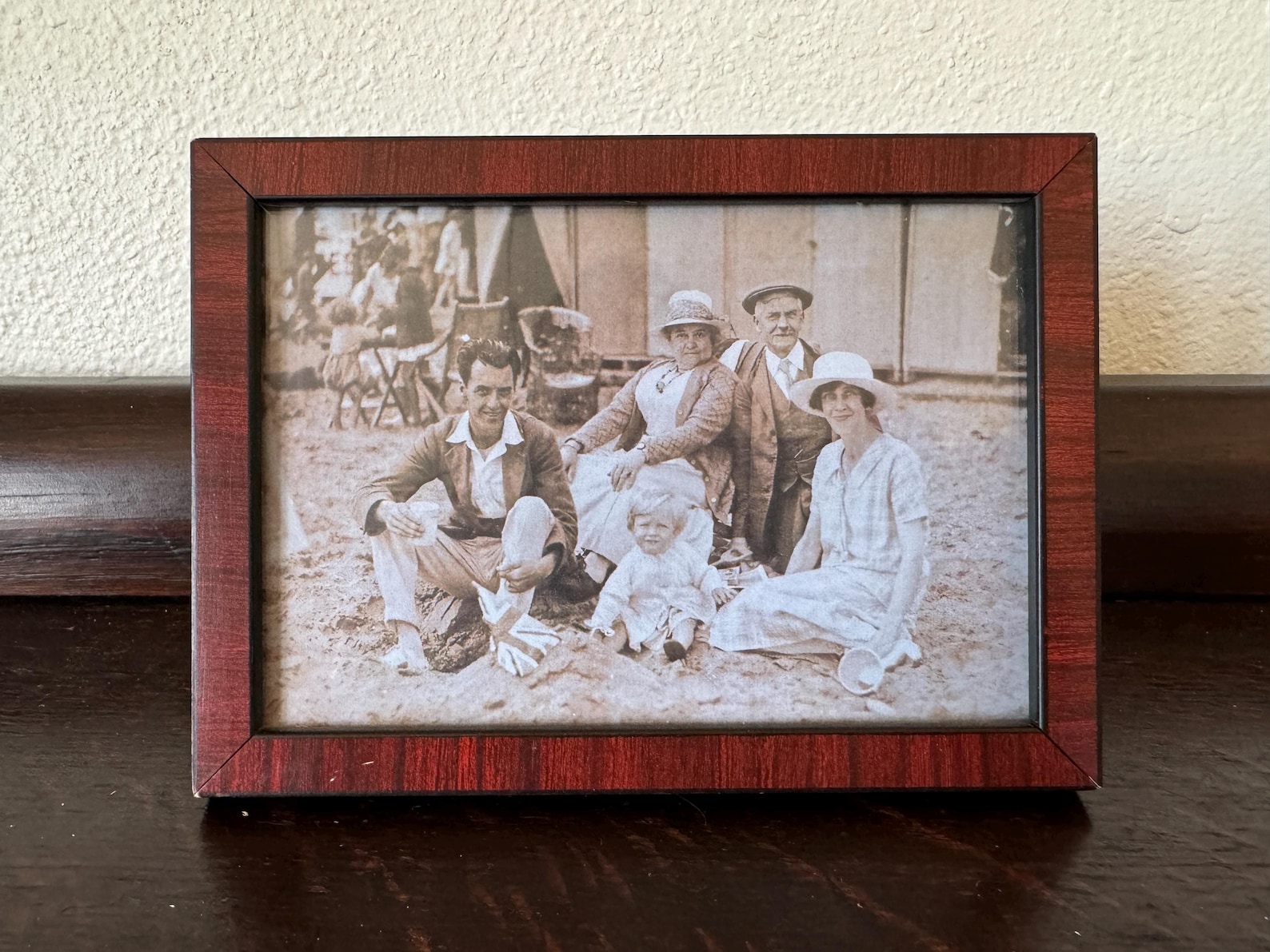 4 Vintage German Easelback Rosewood Frames Vintage Wood Picture Frame ...