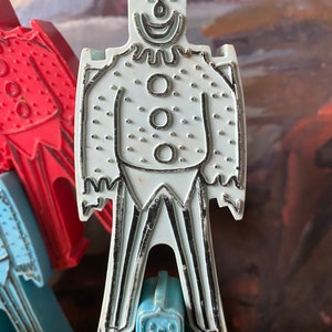 Vintage Strombecker Bill Ding Stacking Clowns Vintage Set of 11 Bill ...