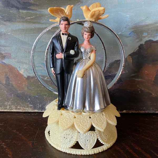 Silver Cake Topper - Etsy