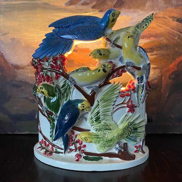 Tv Lamp Bird - Etsy