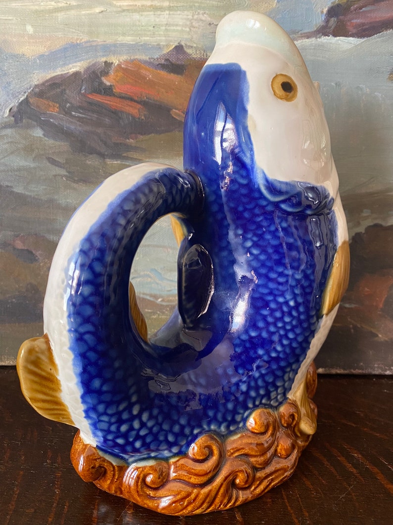 Vintage Mid Century Gurgle Fish Vintage Glug Jug Vintage Fish - Etsy