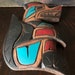 Vintage Signed Salish Wood Carving Vintage Coast Salish Wood Wolf ...