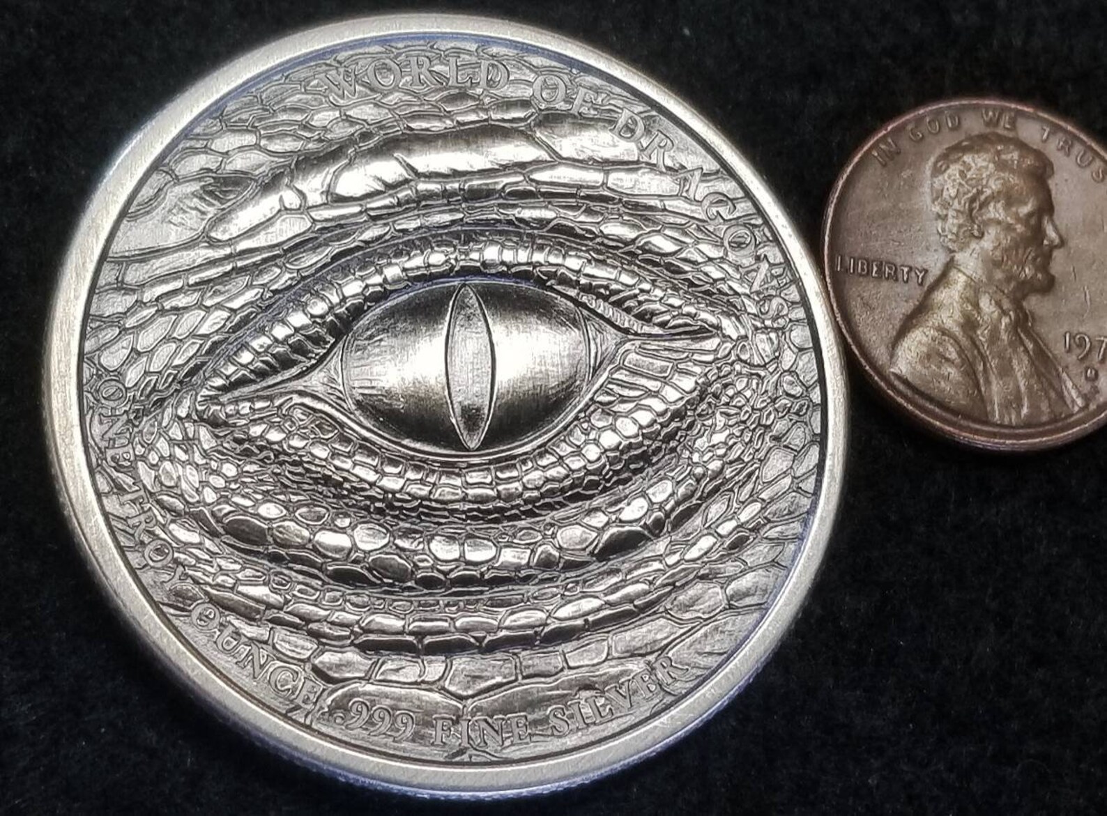 World of Dragons the Egyptian. 1 Troy Ounce of Antiqued .999 - Etsy