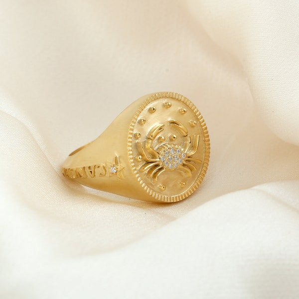 Zodiac Constellation Ring - Etsy