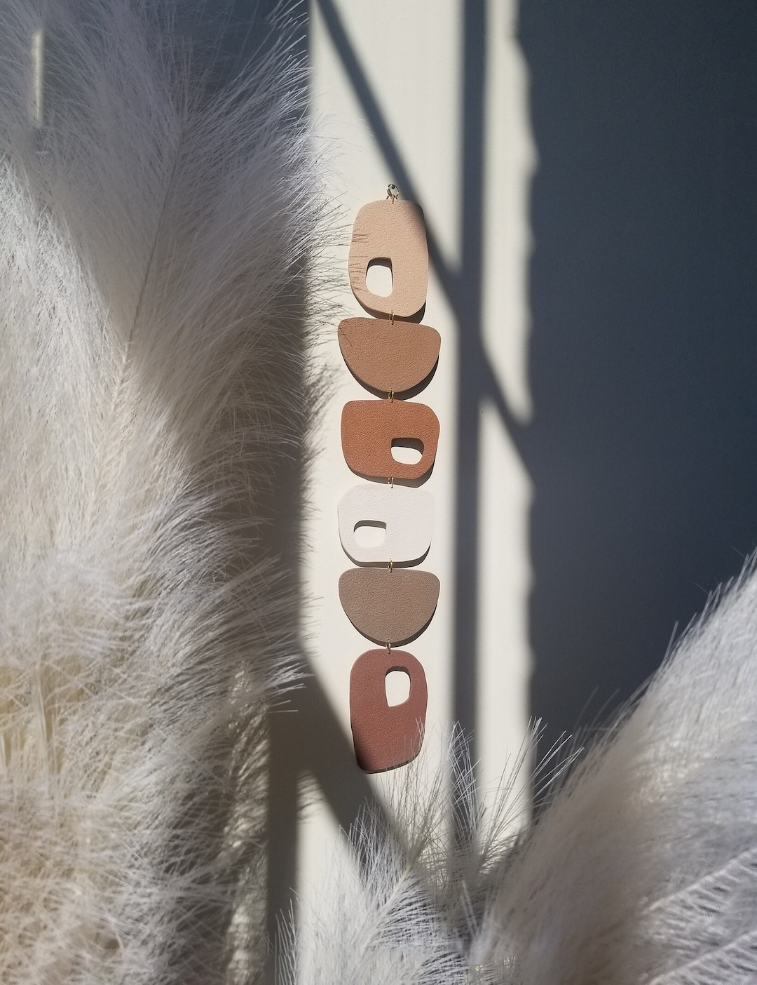 Large Polymer Clay Wall Hanging | Wall Decor | Abstract | Wall Hanging ...