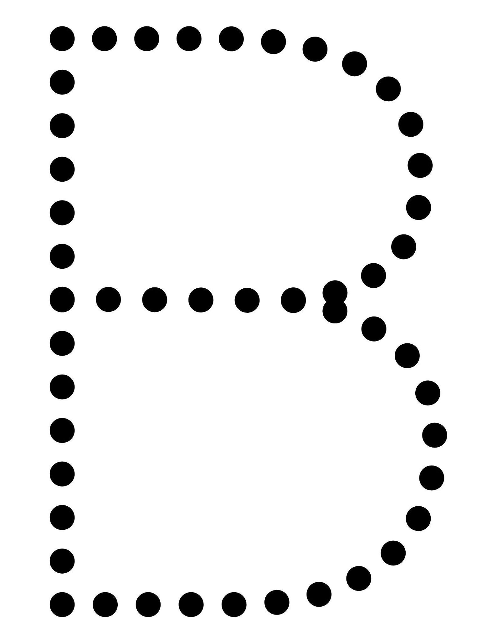 Alphabet Dot to Dot Tracing Worksheet - Etsy