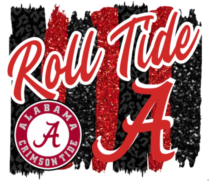 Roll Tide Tumbler Wrap Digital File - Etsy