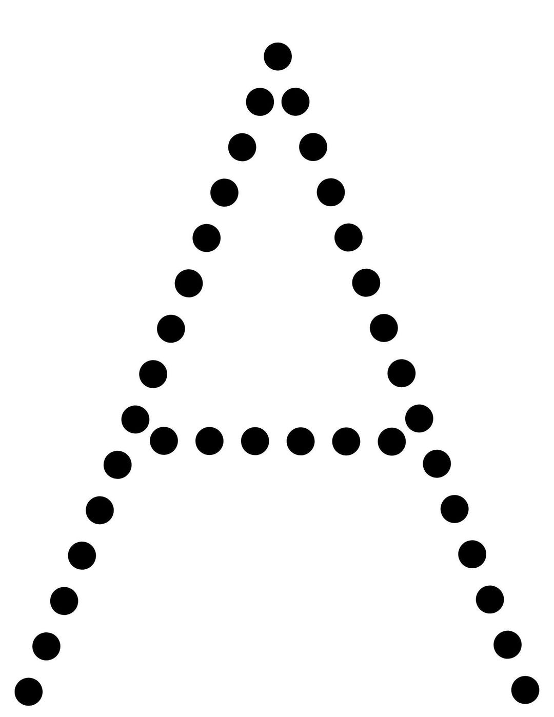 Alphabet Dot to Dot Tracing Worksheet - Etsy